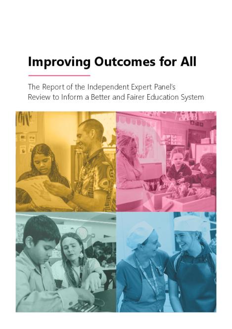 Expert Panel’s Report - Department of Education, Australian Government